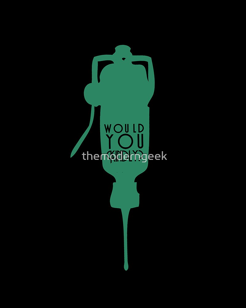 Bioshock Would You Kindly By Themoderngeek Redbubble