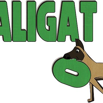 "Maligator" Sticker for Sale by ArtsofAll | Redbubble