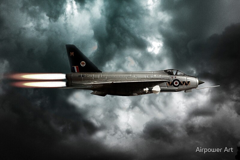 "Lightning Storm" by Airpower Art | Redbubble