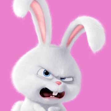 "Angry Snowball" Art Board Print for Sale by cherrysarts | Redbubble