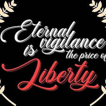 "Eternal vigilance is the price of liberty, Thomas Jefferson" Tapestry ...