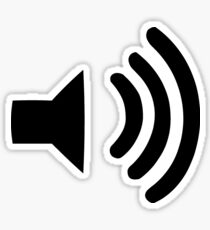 Volume: Stickers | Redbubble