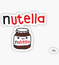 Cute Nutella Stickers | Redbubble