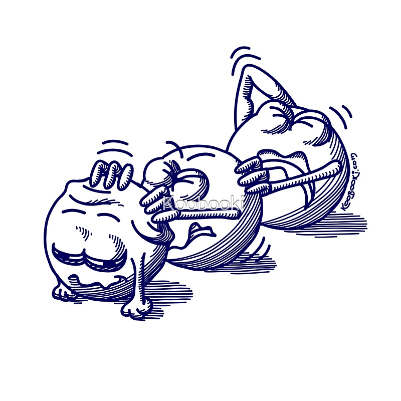 "Itchy Balls" by Koobooki | Redbubble