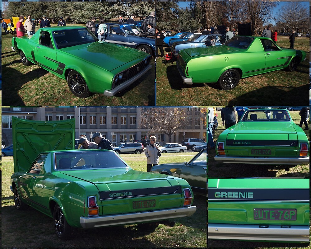 "P76 LEYLAND 40th Birthday Canberra #4 ute" by Tom McDonnell | Redbubble