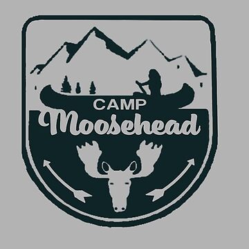 "Baby Sitters Club Camp Moosehead Logo - Green" Sticker for Sale by Briana Williams | Redbubble