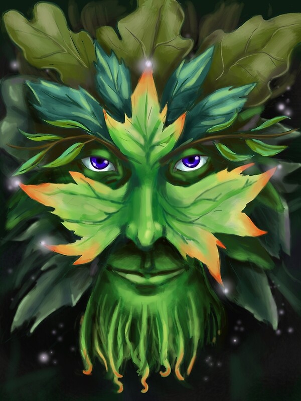 "The Greenman" by liminalworks | Redbubble