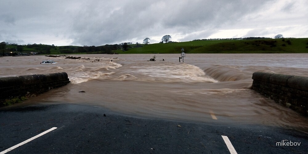 "River Lune in Flood" by mikebov | Redbubble
