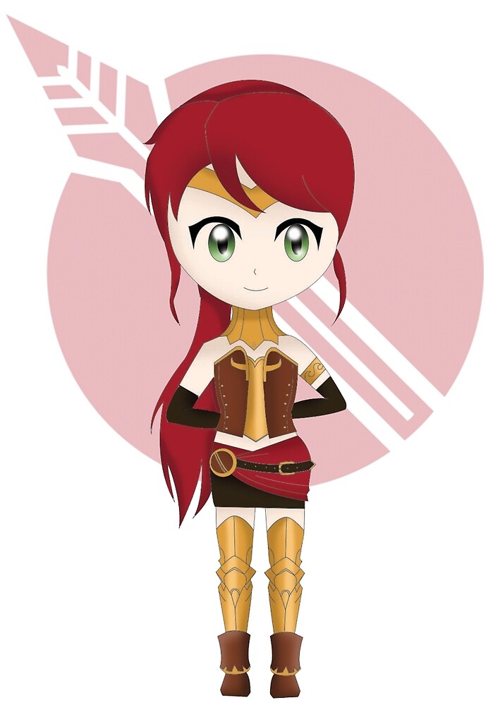 "Chibi Pyrrha Nikos" by Rayee | Redbubble