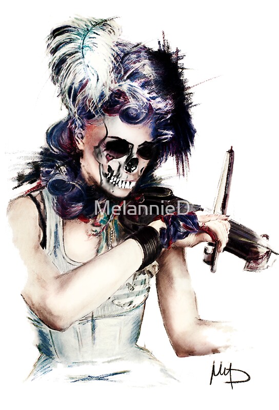 Emilie Autumn Stickers By Melannied Redbubble