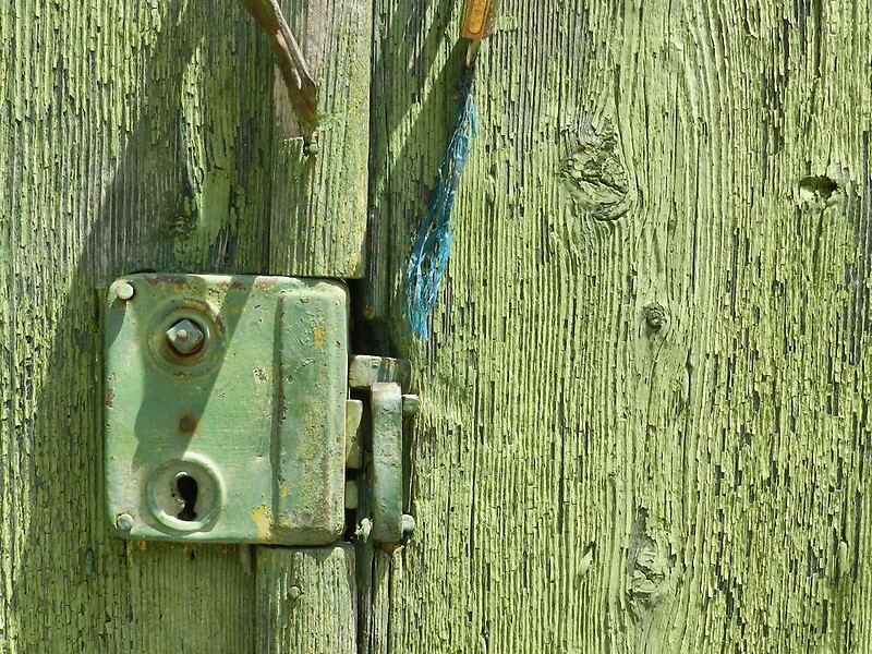 "Very Old Door Lock" by ivDAnu | Redbubble
