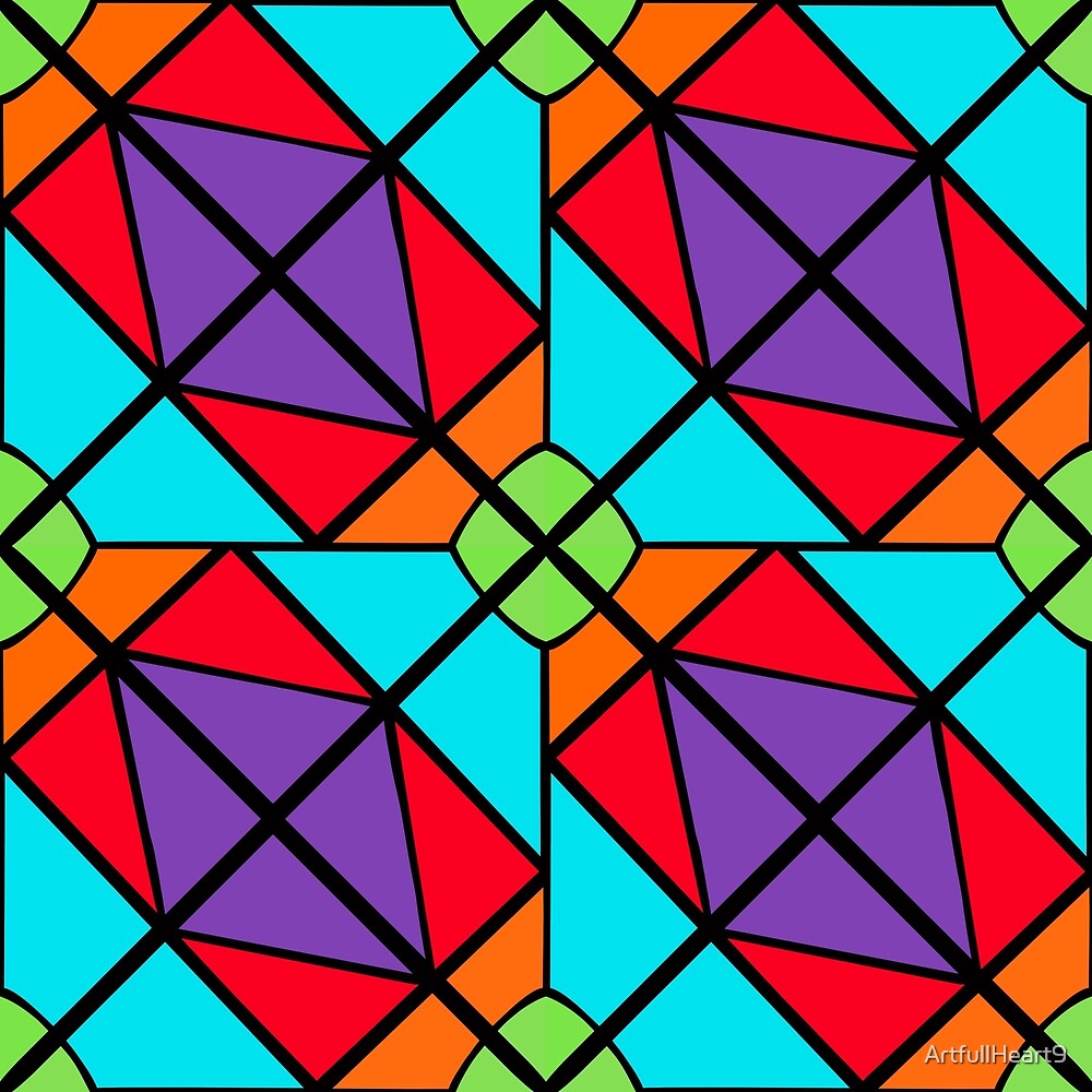 "Blended Block" by ArtfullHeart9 | Redbubble