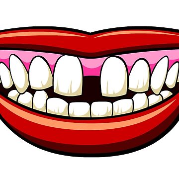 "Gap Teef" Poster for Sale by Masebreaker | Redbubble
