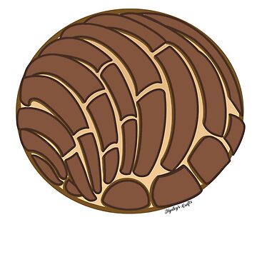 "Chocolate Concha" Sticker for Sale by Nyaleyscrafts | Redbubble