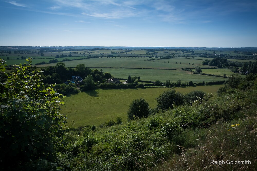 "View from Sharpenhoe Clappers" by Ralph Goldsmith | Redbubble