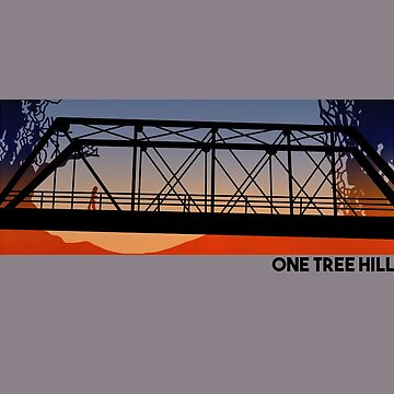 "One Tree Hill" Sticker for Sale by paintedskiez | Redbubble