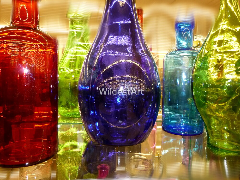 "Beautiful Bottles" by WildestArt | Redbubble