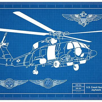 "Blueprint - HH-60 MH-60 Jayhawk" Postcard for Sale by AlwaysReadyCltv ...
