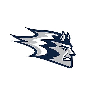 "UW Stout Blue Devils" Sticker for Sale by rlockman | Redbubble