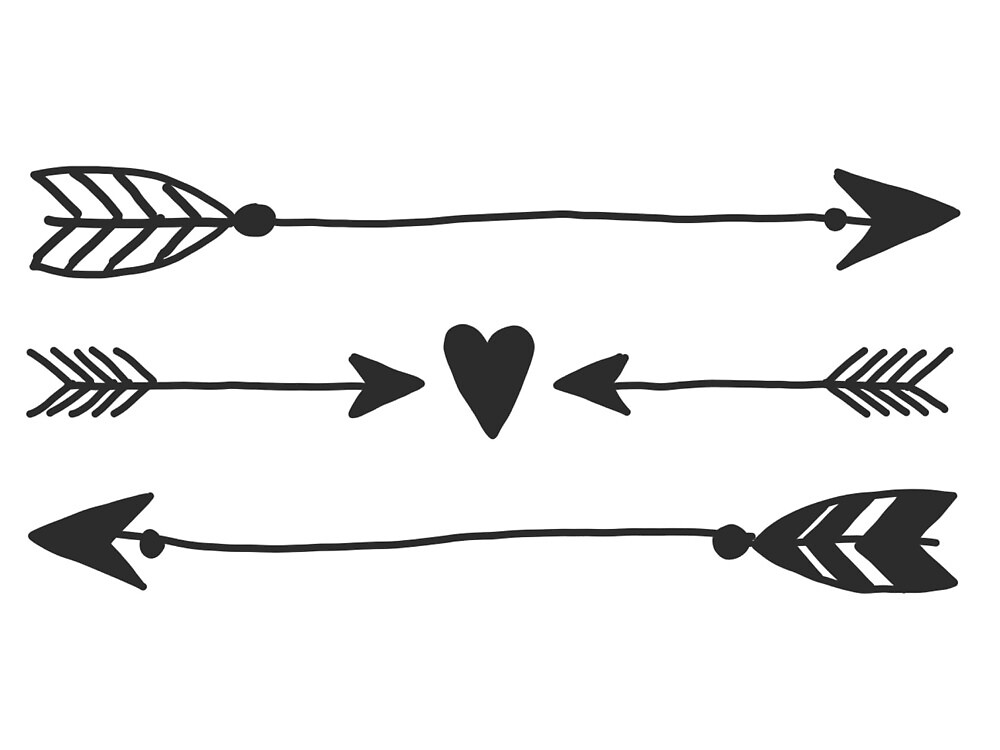 "Basic arrow sticker pack" by ivorystickers | Redbubble