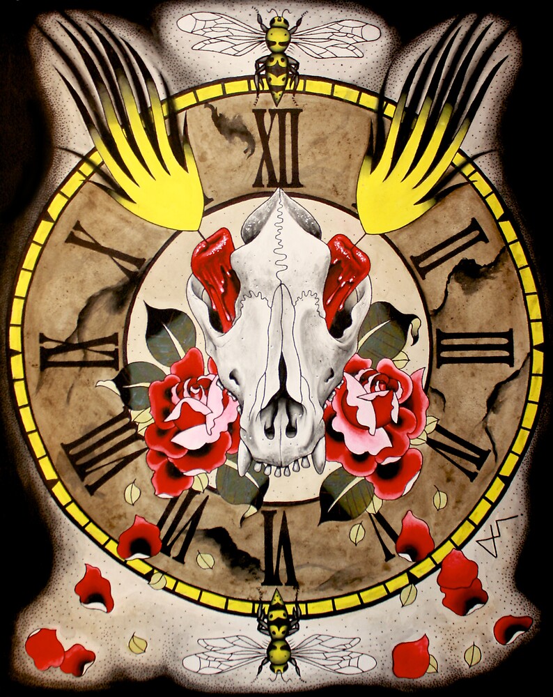 "Wasp factory watercolour" by comastar | Redbubble