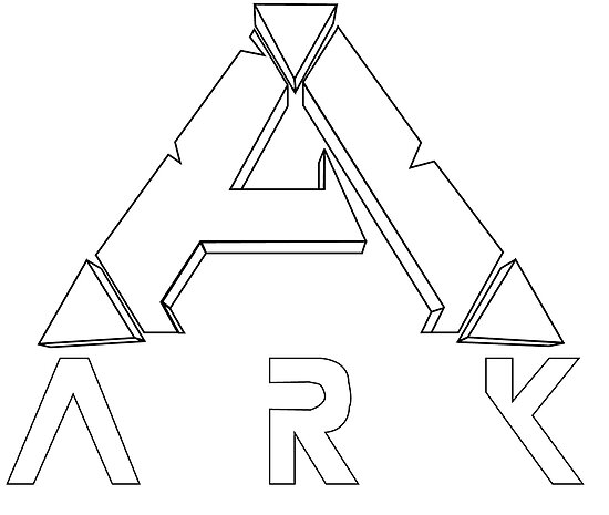 "ARK Survival Evolved Minimalist White" Posters by Flame316 | Redbubble