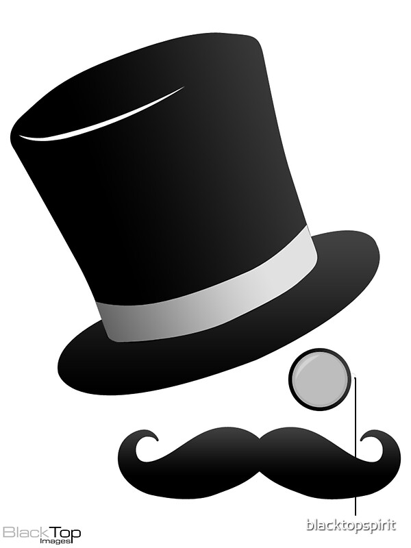 "BlackTop Images Fancy man logo" by blacktopspirit | Redbubble