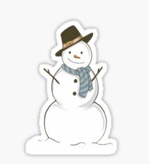Snowman: Stickers | Redbubble