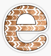 Letter E: Stickers | Redbubble