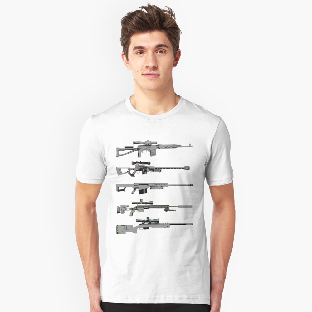 "Sniper Rifles" T-shirt by thesamba | Redbubble