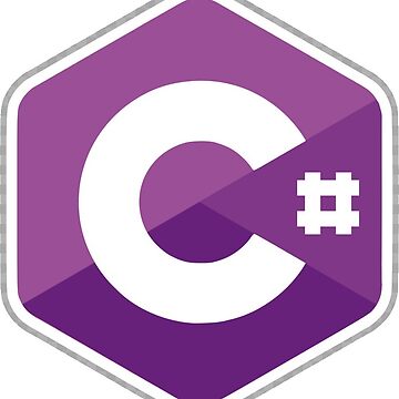 "c# csharp dotnet programming" Sticker for Sale by developerfriday ...
