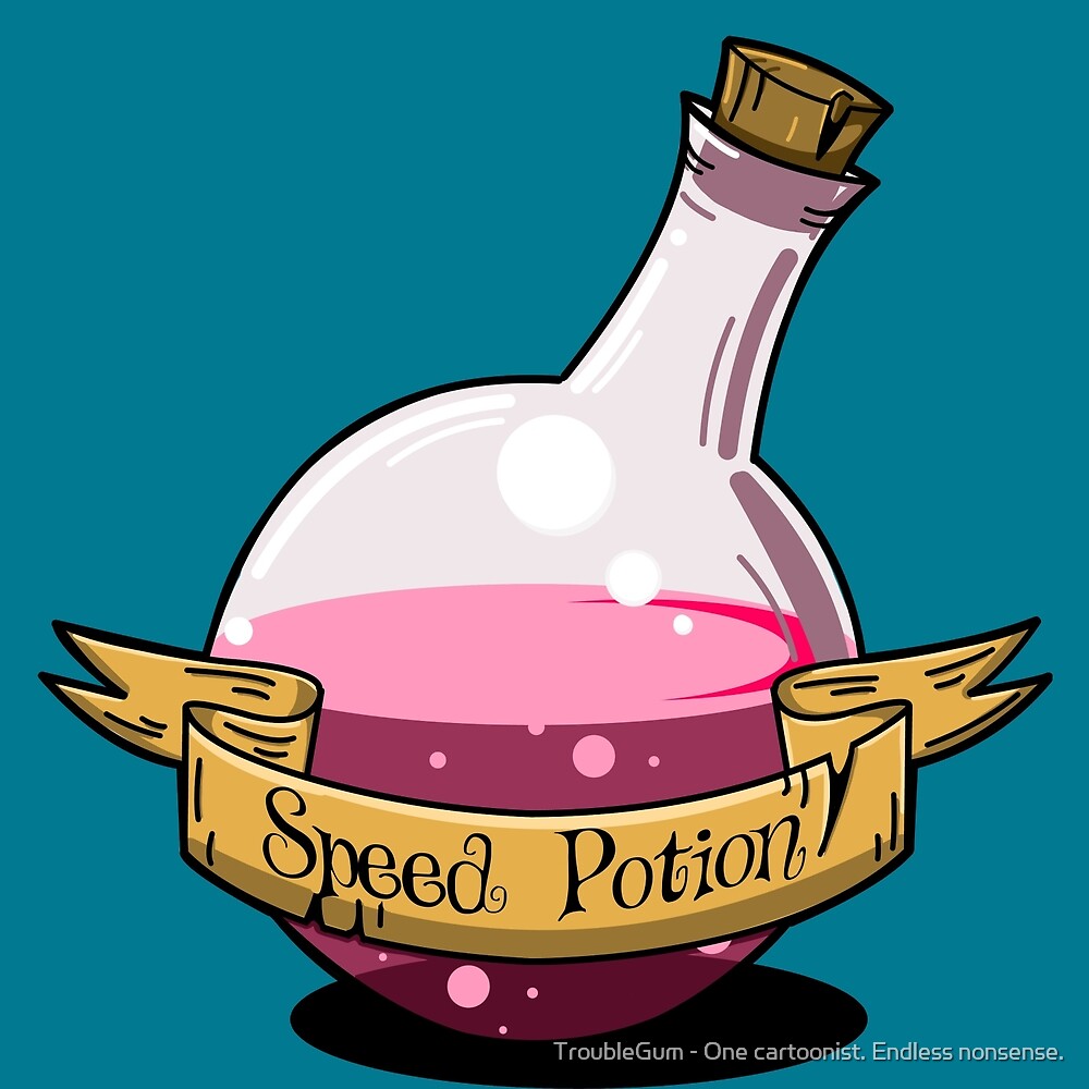 "Speed Potion" by simonbreeze | Redbubble