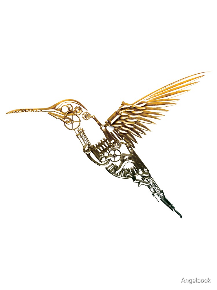 "Steampunk Humming Bird" by Angelaook | Redbubble