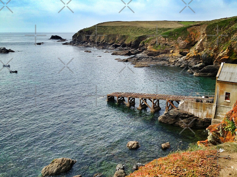 "Lizard Point, Cornwall" by Ludwig Wagner | Redbubble