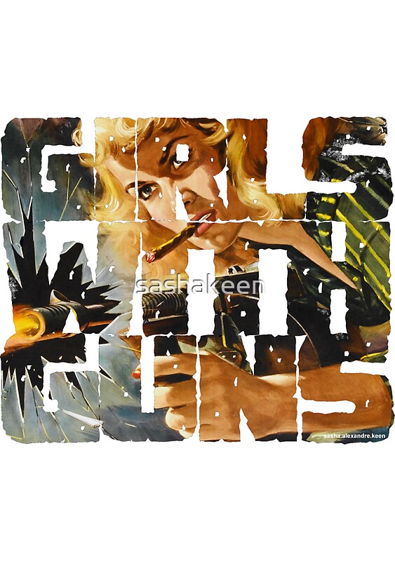 "Girls With Guns Logo" by sashakeen | Redbubble