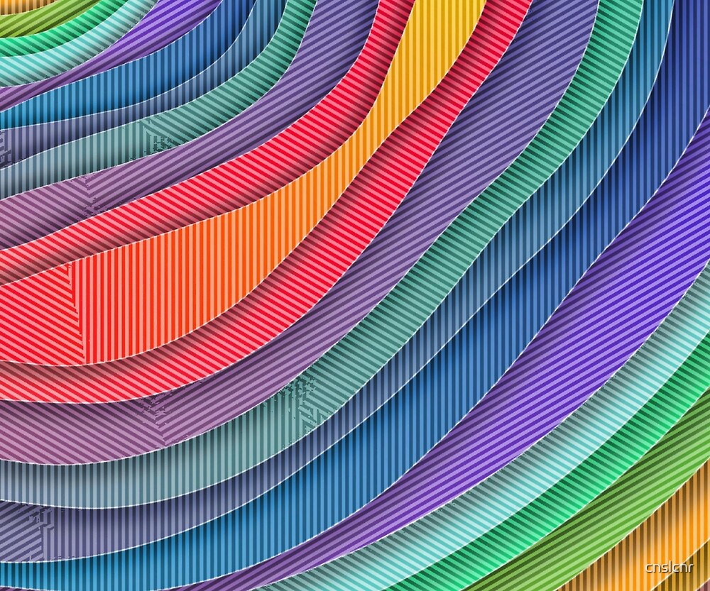 "Fabric Rainbow Pattern" by cnslcnr | Redbubble