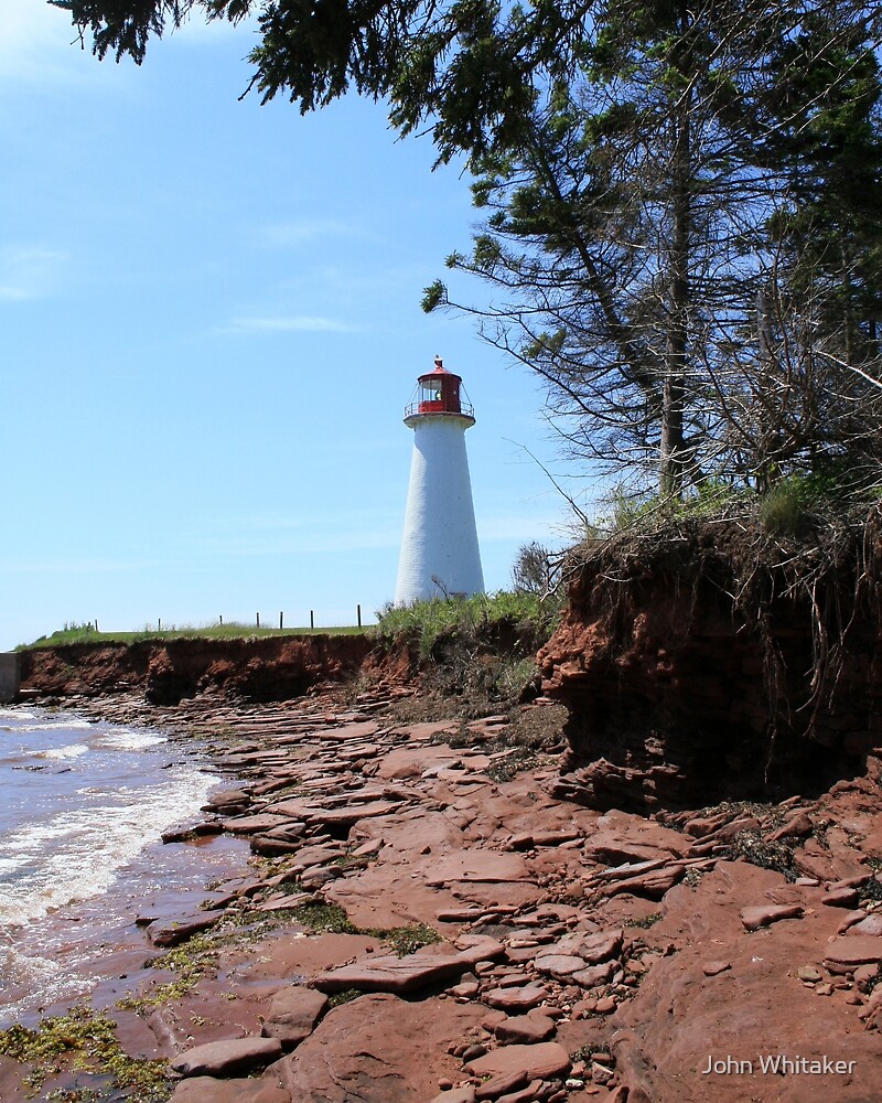 "Point Prim Lighthouse 2, Prince Edward Island" by John Whitaker ...