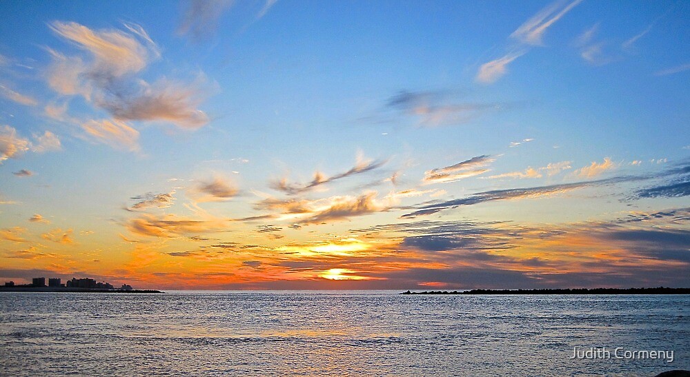 "Sunrise in Gulf Shores Alabama" by Judith Cormeny | Redbubble