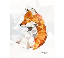Abstract Cubism Fox Design & Illustration: Photographic Prints | Redbubble