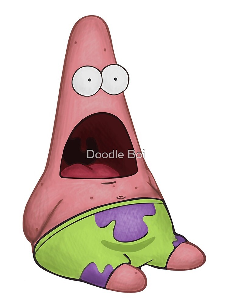 "Patrick Star" by Doodle Boi | Redbubble