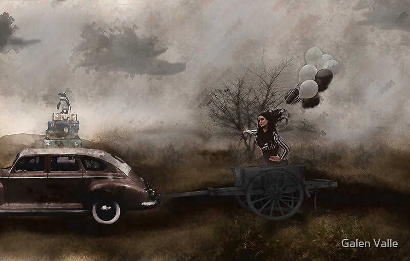 "The Tour Gothic Surrealism" by Galen Valle | Redbubble