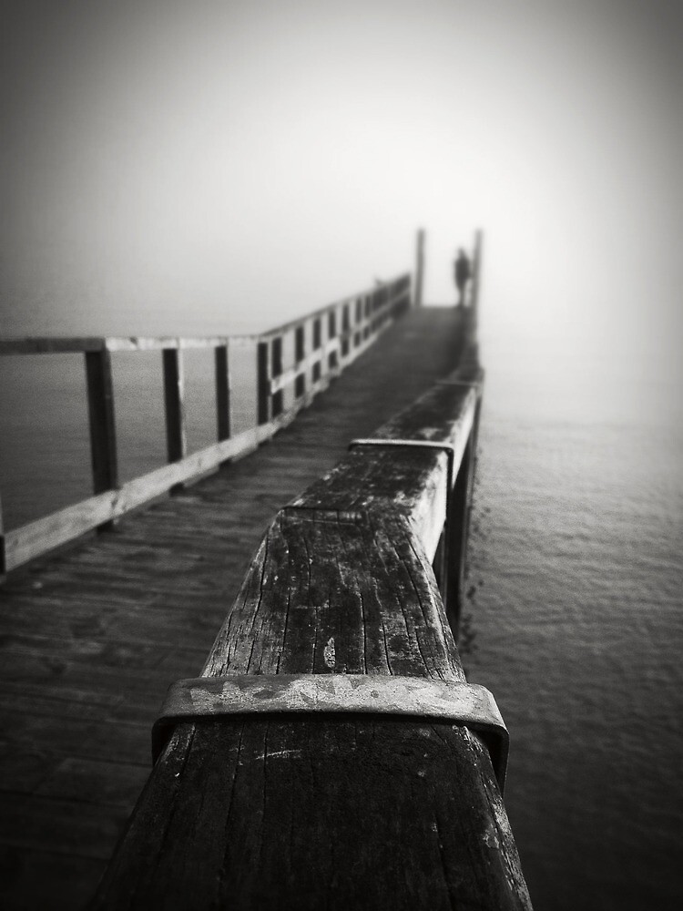 "Solitude in Mist" by Peter Denniston | Redbubble