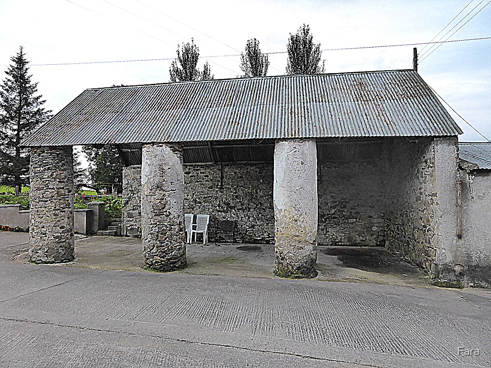 "Traditional Irish Stone Turf Shed" by Fara | Redbubble