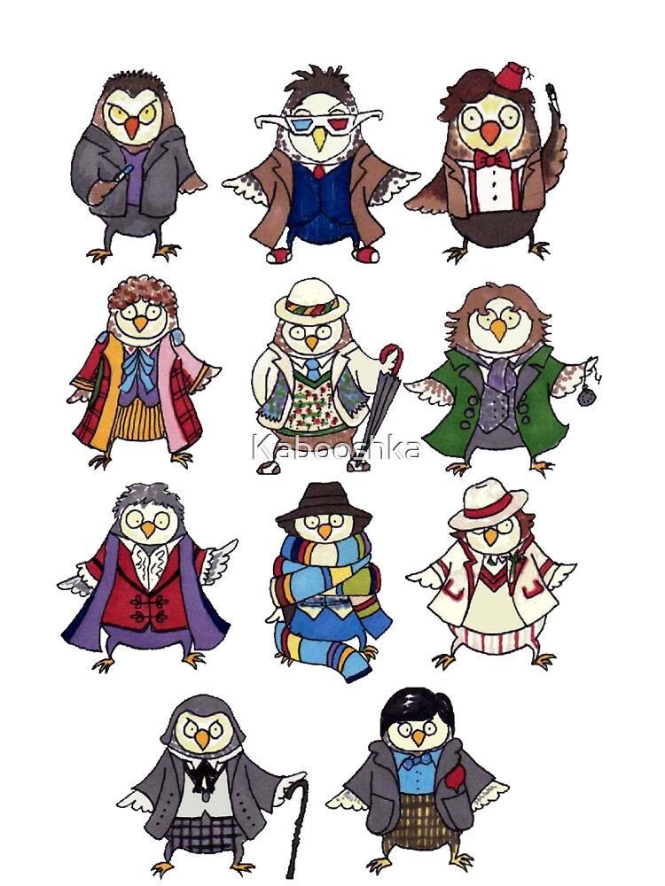 "Doctor Hoots" by Kabooshka | Redbubble