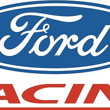 "Ford Racing" Sticker for Sale by lrseries3 | Redbubble