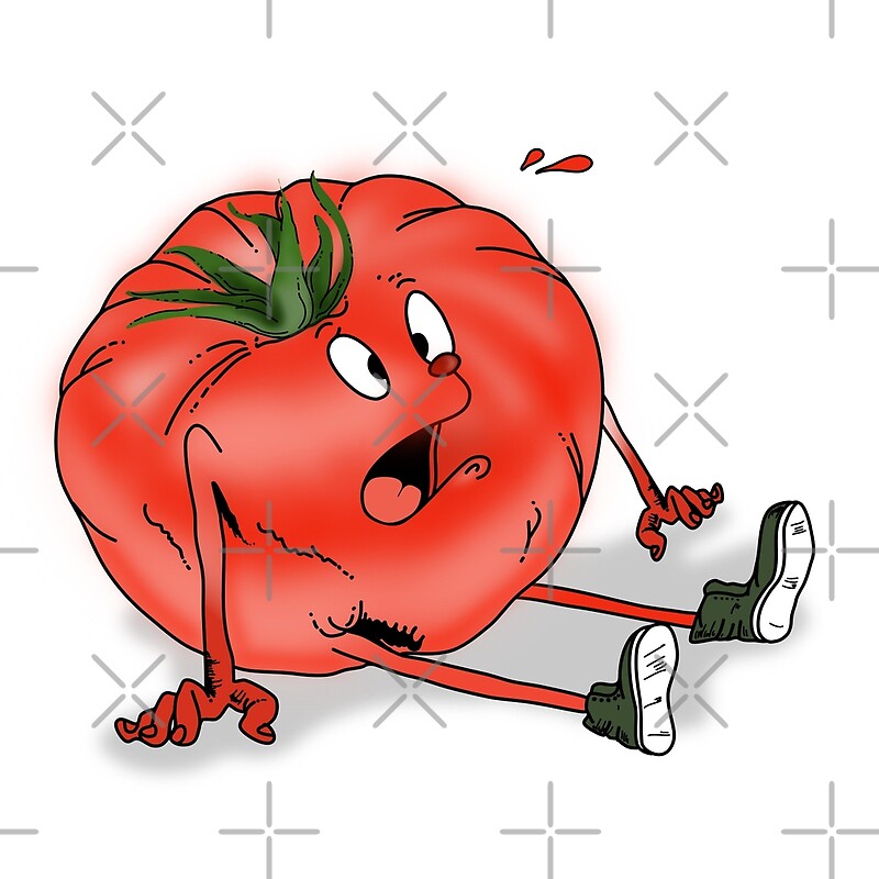 "Confused heirloom tomato" by Arch4Design | Redbubble