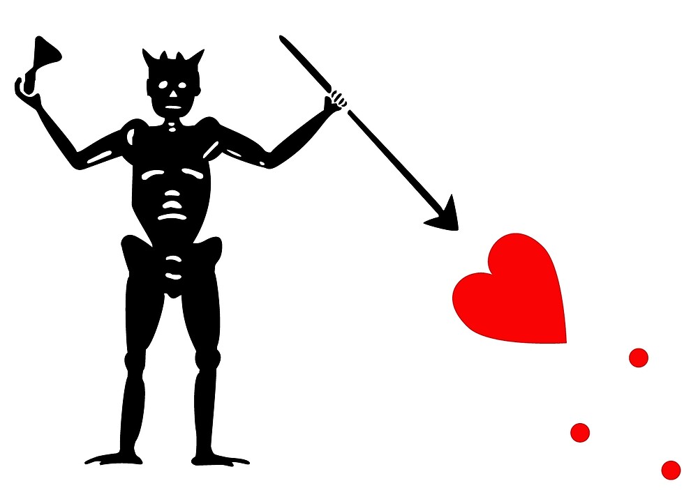 "Pirate Flag Blackbeard Edward Teach" by pdgraphics | Redbubble