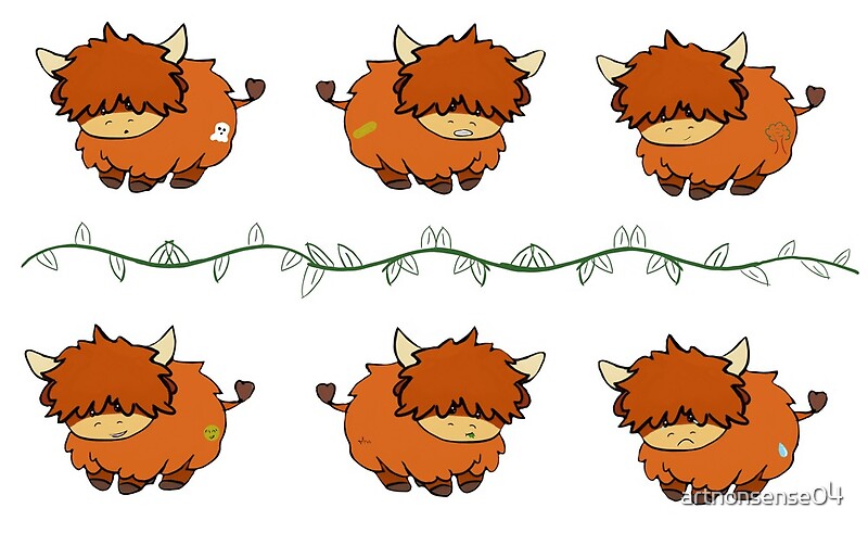 "Fluffy Cows" by artnonsense04 | Redbubble