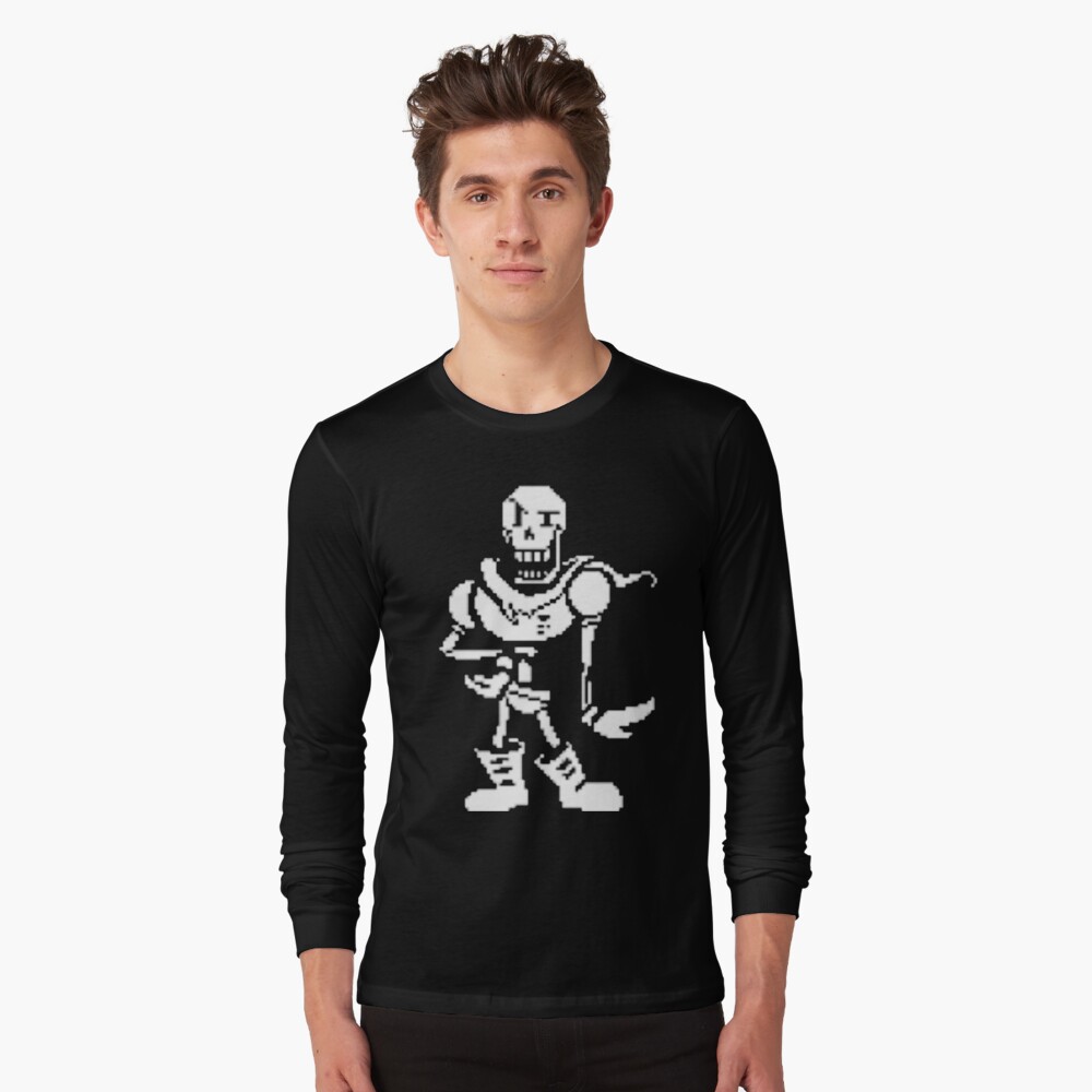 "Papyrus Design Undertale" T-shirt by GameDesigns | Redbubble
