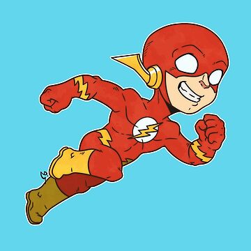 "Chibi Flash sticker" Sticker for Sale by FoxMime | Redbubble